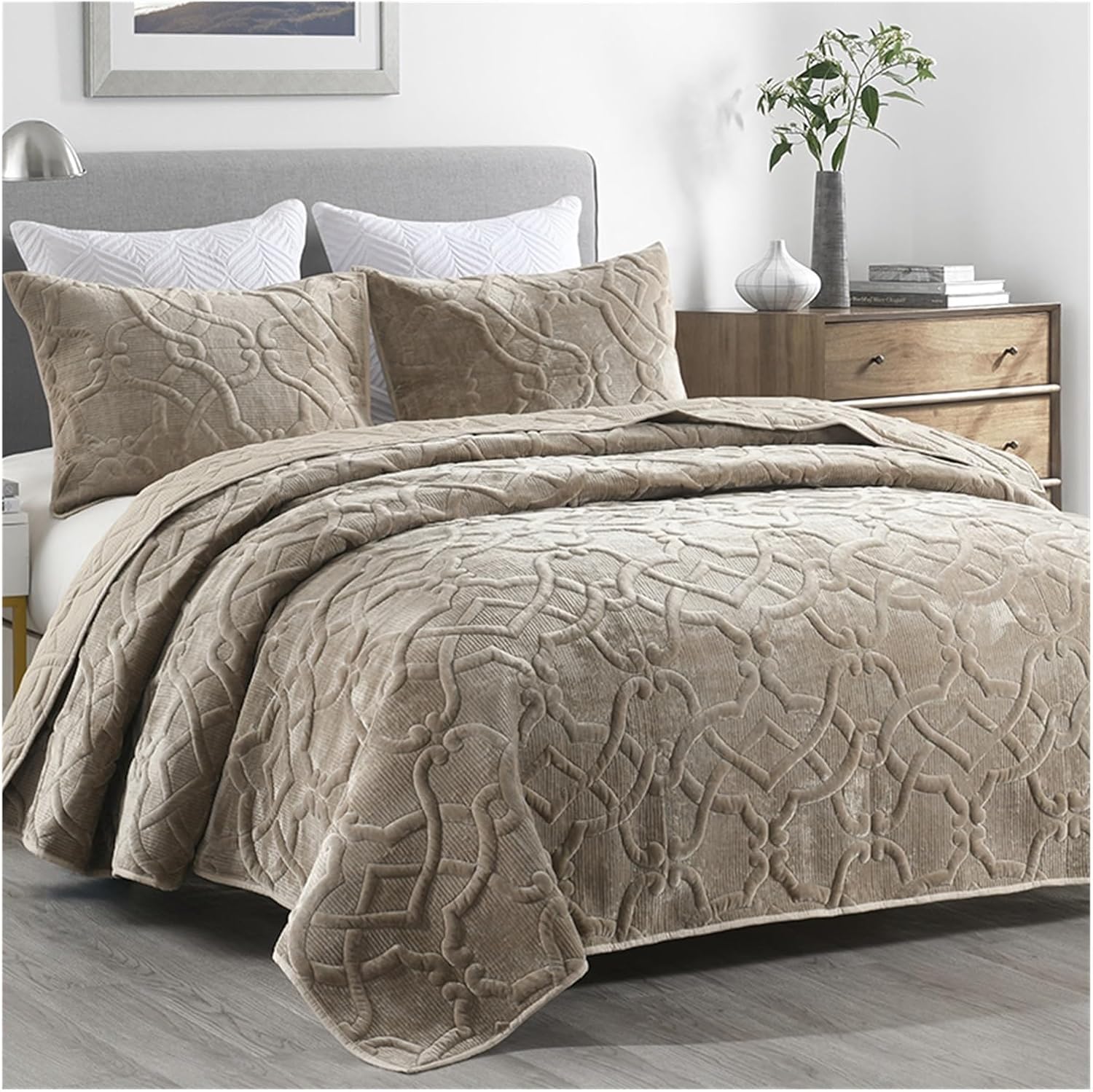 Eclipse 3/5 Piece Bedspread Set Luxury Designer Bedding – Roomie Design