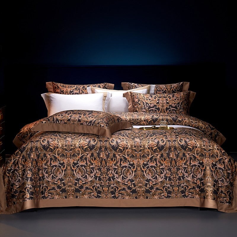Espresso 1000 TC Luxury Designer Bedding Set – Roomie Design