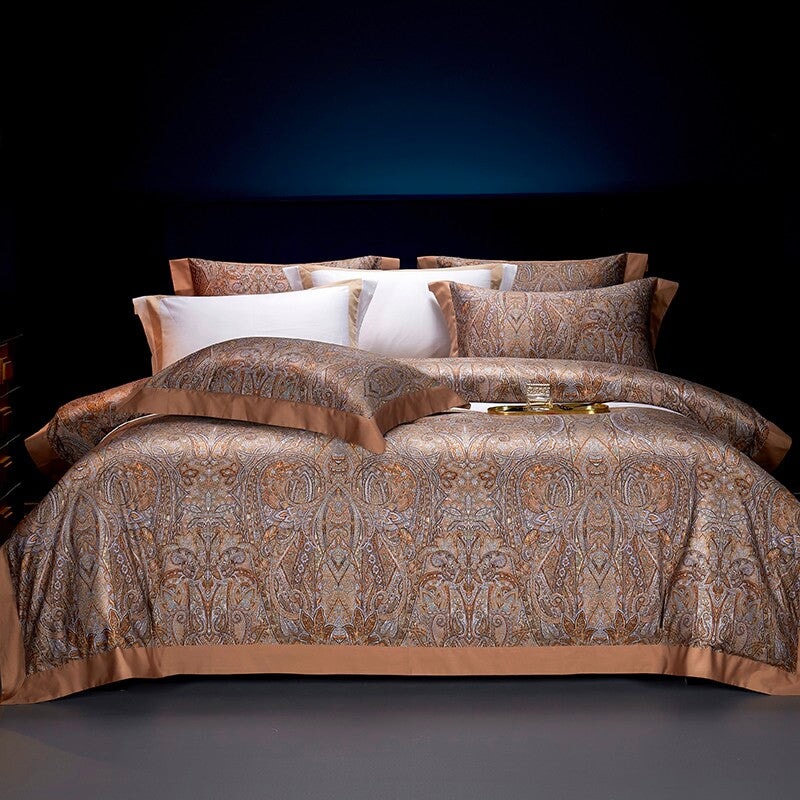 Mocha 1000 TC Luxury Designer Bedding Set – Roomie Design