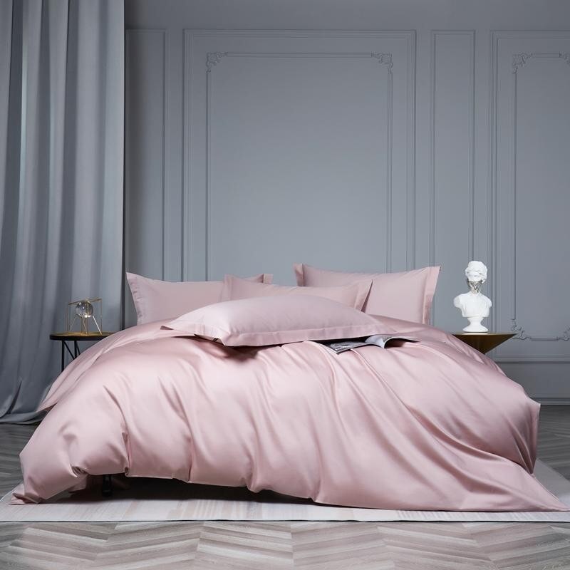 Prestige Pink 1000 TC Egyptian Cotton Luxury Designer Bedding Sets ...