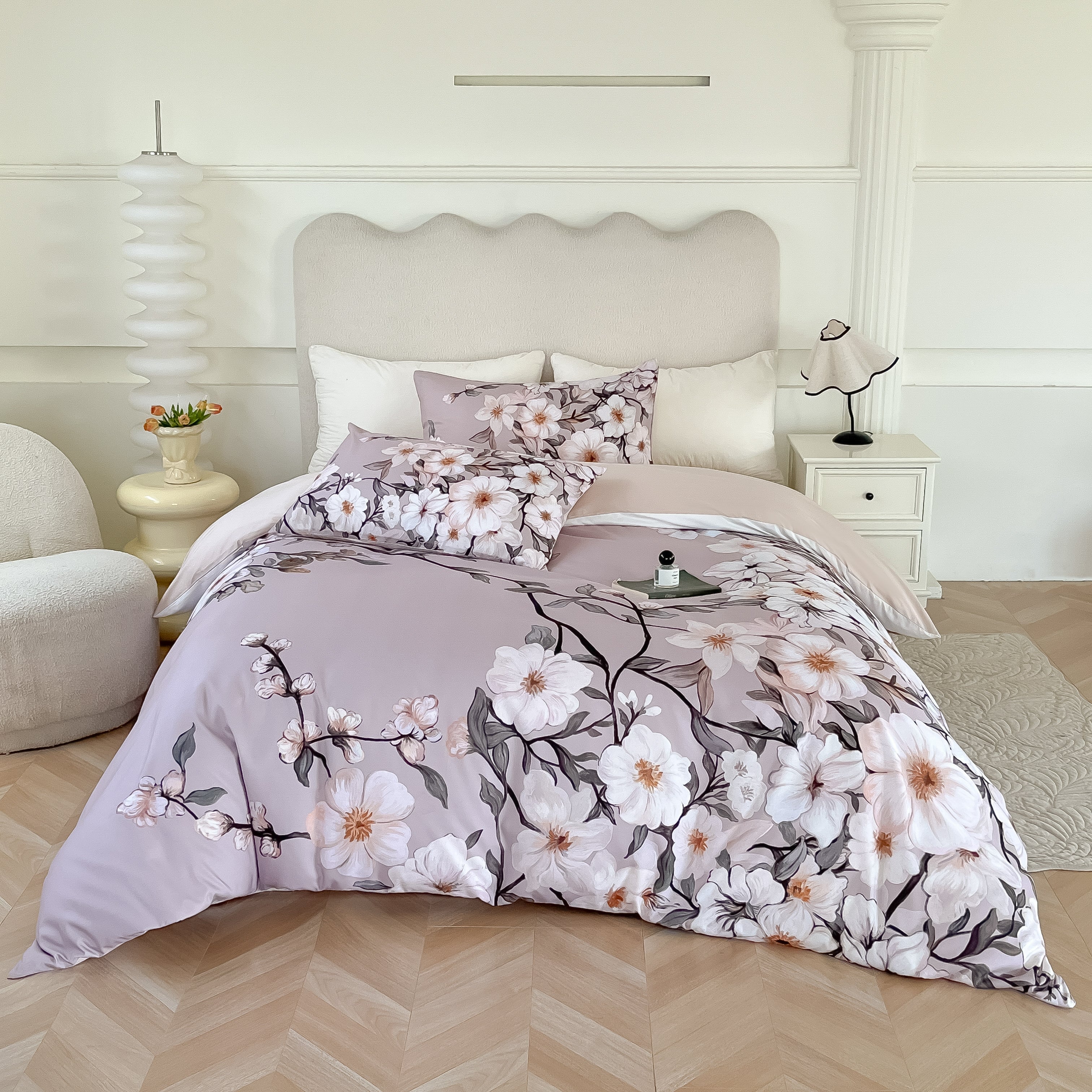 Soft Bloom Luxury Designer Bedding Set – Roomie Design