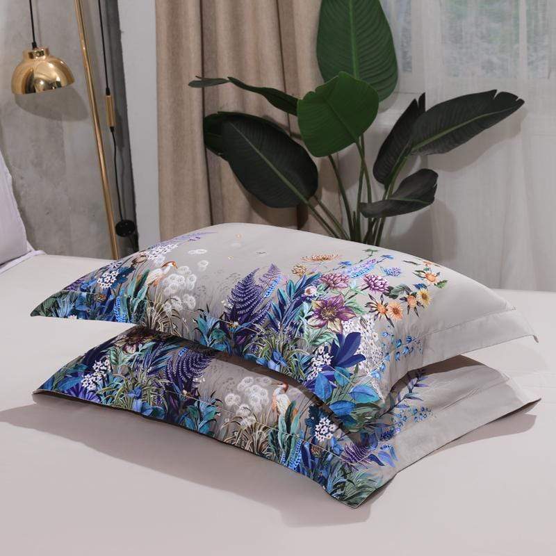 Botanical Pillowcase Pair Luxury Designer Bedding Set – Roomie Design