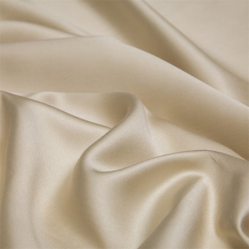 Freya Pearl Beige Eucalyptus Lyocell Duvet Cover Set Luxury Designer ...