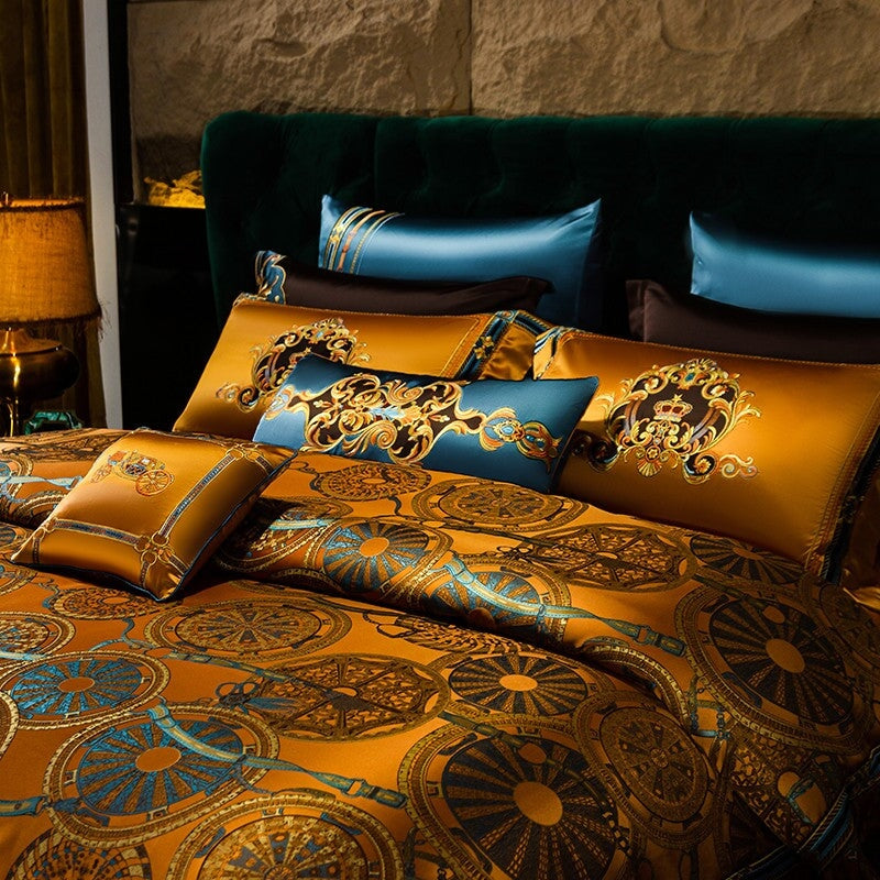 Sahara Duvet Cover Set (Egyptian Cotton, 600 TC) Luxury Designer ...